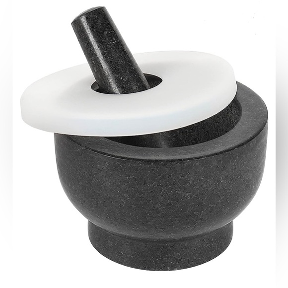 Grandma Shark | Kitchen | 6 Inch Granite Mortar And Pestle Set With ...